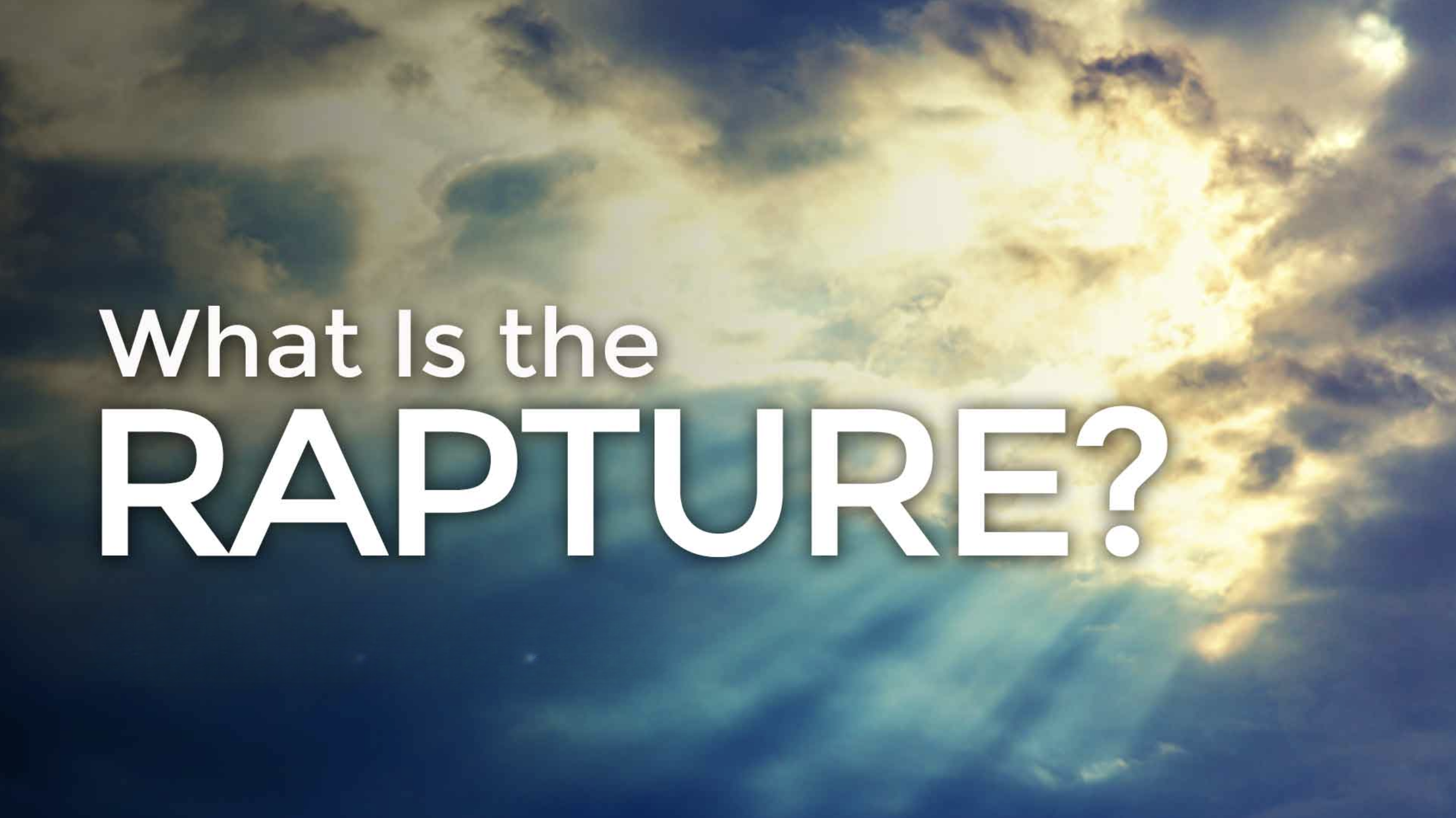Are You Really Rapture Ready? – Days of Noah